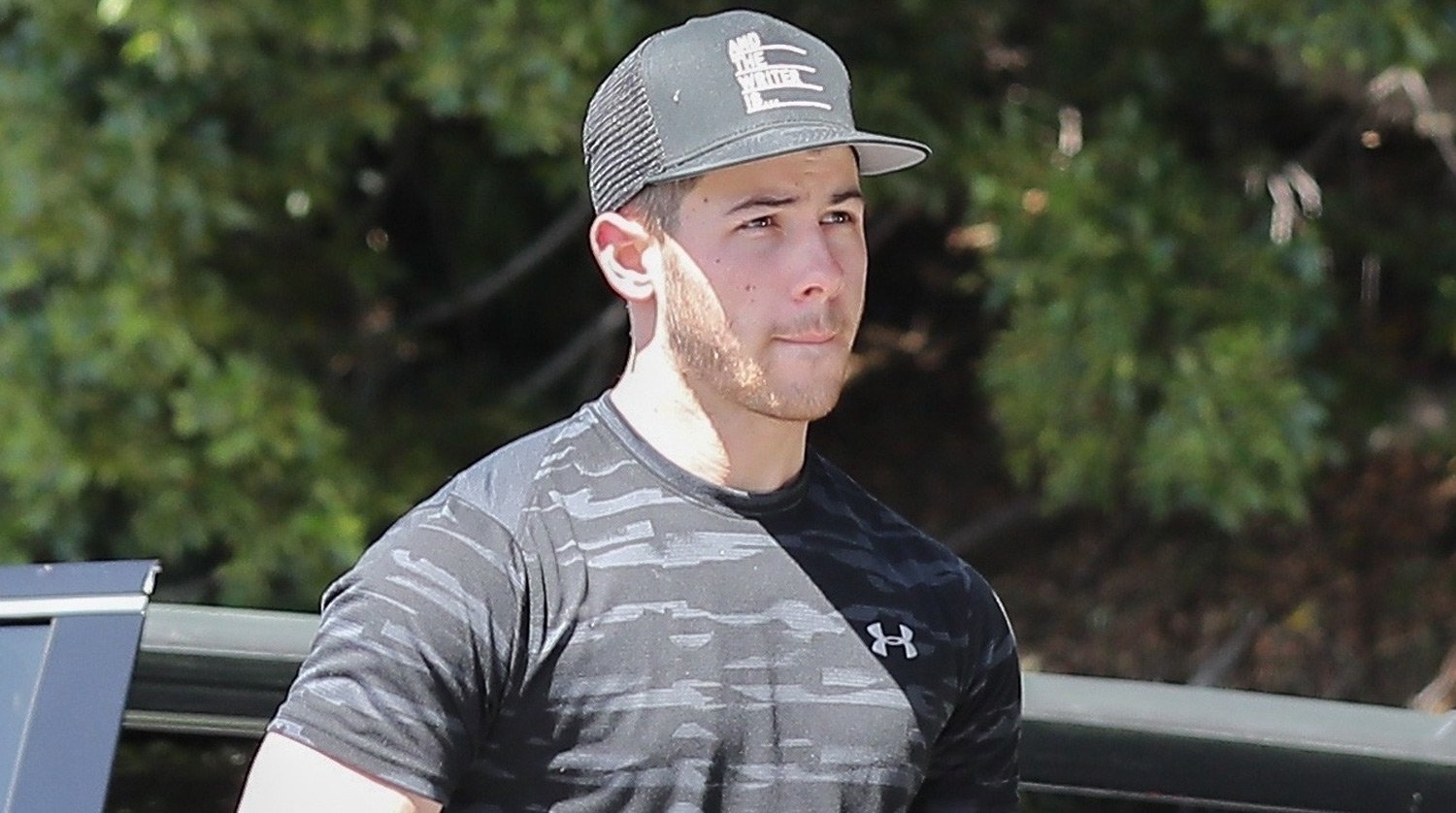Nick Jonas Kicks Off His Day with a Workout! | Nick Jonas | Just Jared Jr.