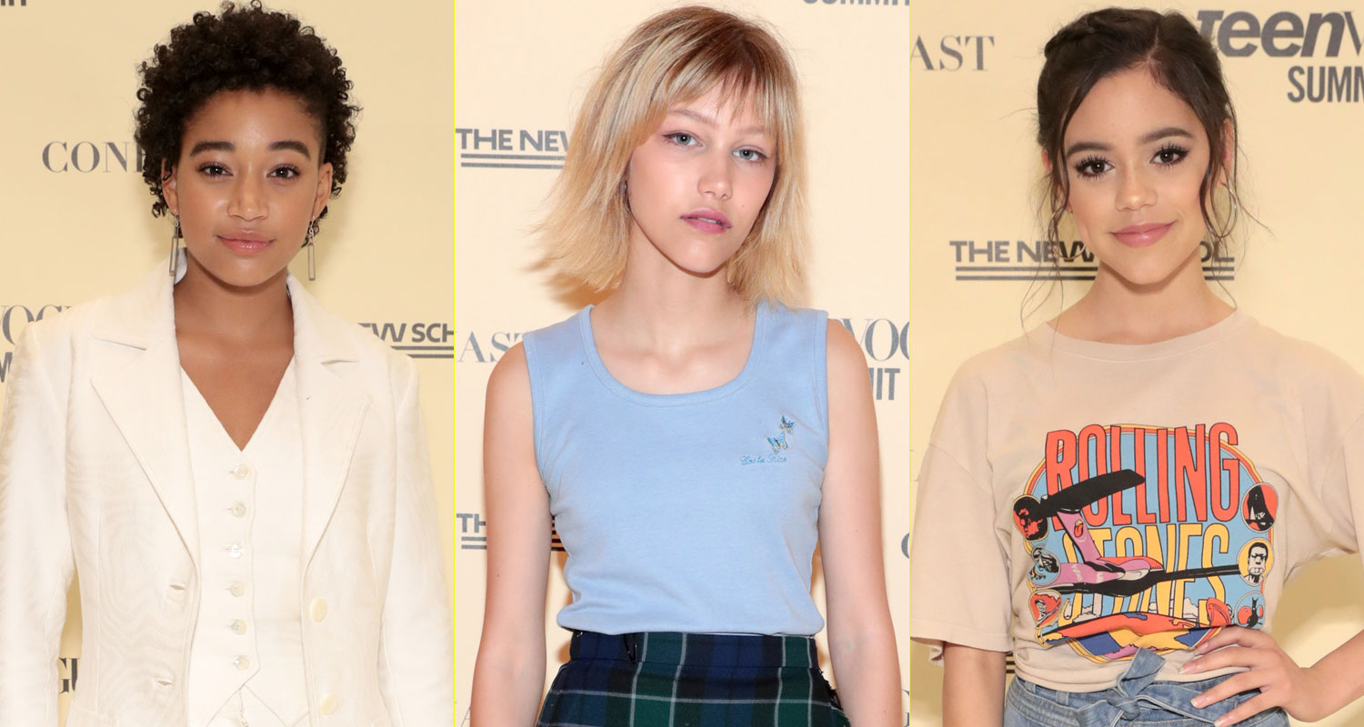 Amandla Stenberg, Grace VanderWaal & Jenna Ortega Step Out For Teen ...