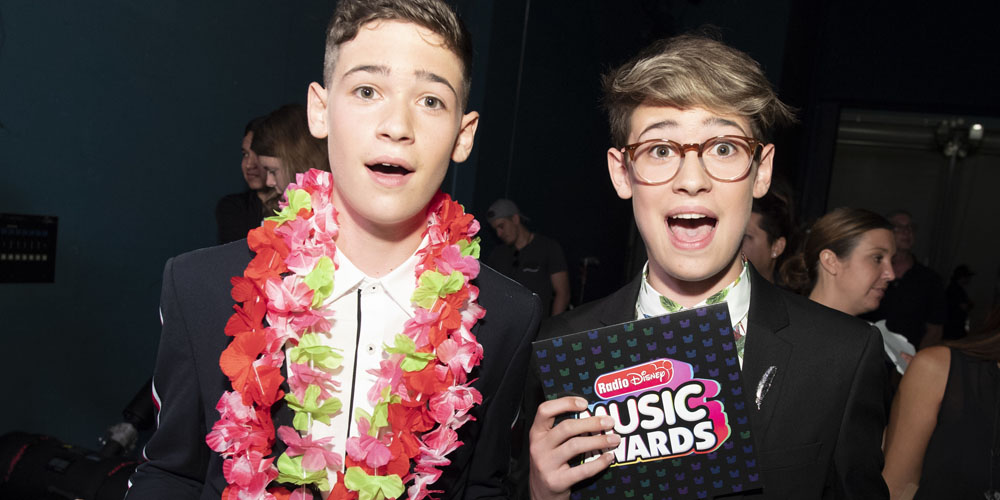 Max & Harvey Give Massive Shout Out to Fans After Winning at RDMAs 2018 ...