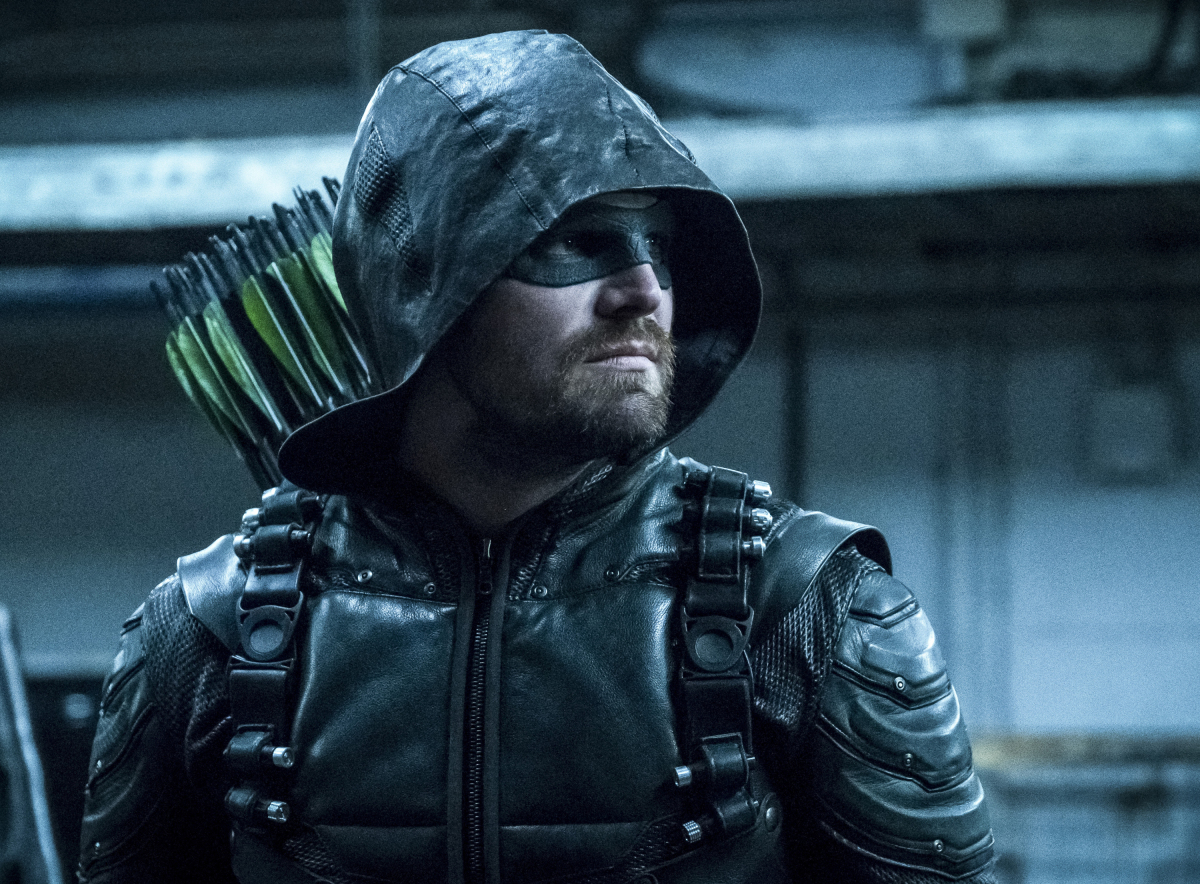 Emily Bett Rickards & Stephen Amell Kick Off Season 7 of ‘Arrow ...