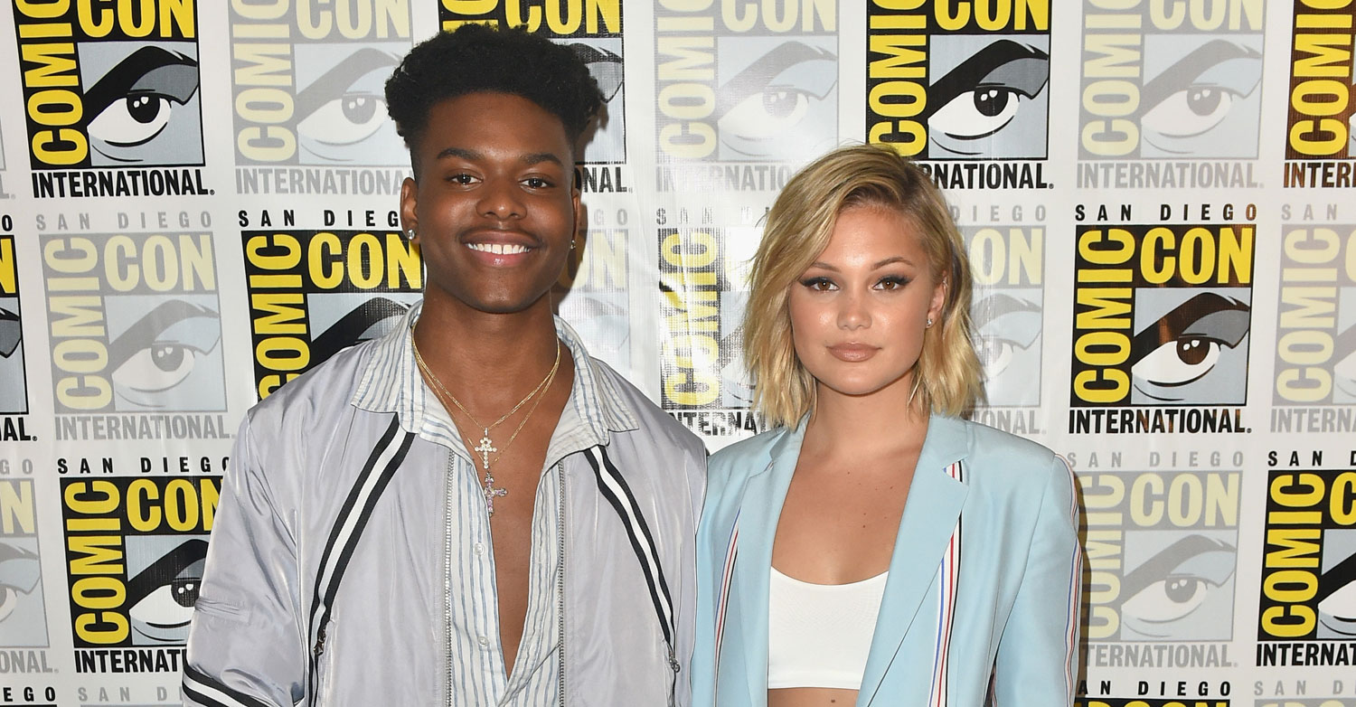 Olivia Holt & Aubrey Joseph Rep ‘Cloak & Dagger’ During Comic-Con Day 2! | 2018 comic con, Ally ...