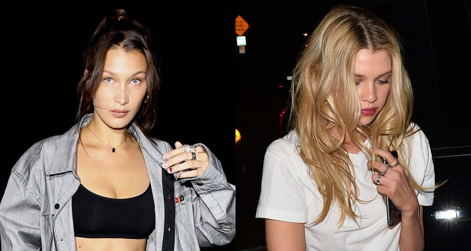 Bella Hadid & Stella Maxwell Enjoy Night Out in WeHo! | Bella Hadid ...