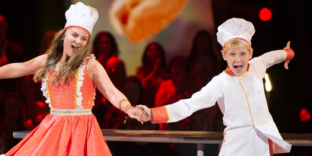 DWTS Juniors: Chef Addison Osta Smith & Lev Khmelev Bake Up The Perfect ...
