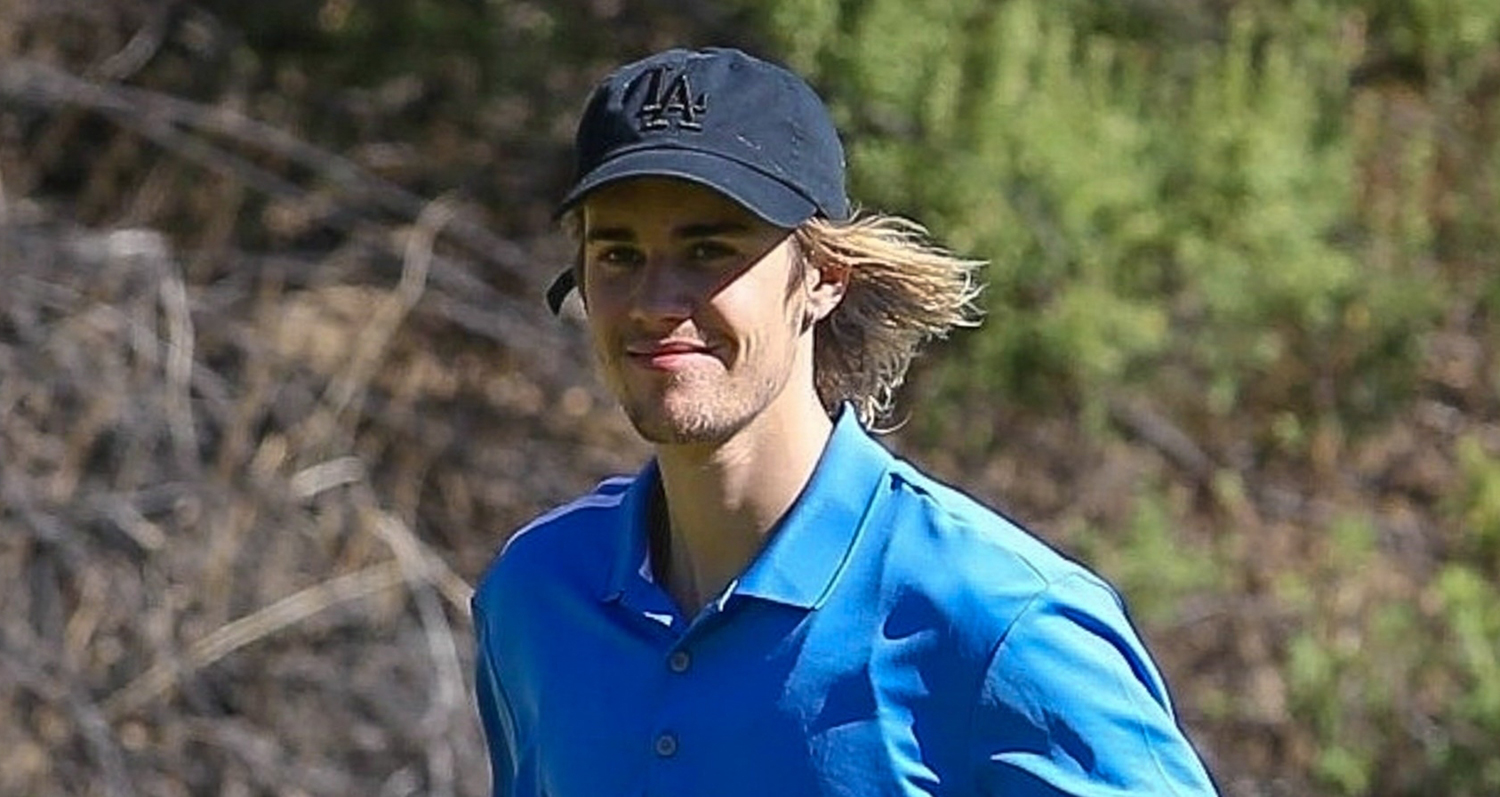 Justin Bieber is All Smiles on the Golf Course! | Justin Bieber | Just ...