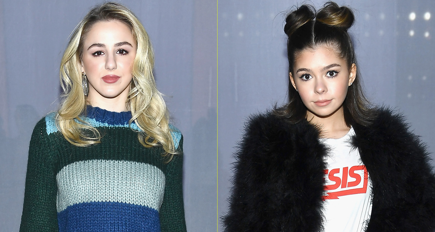 Chloe Lukasiak & Addison Riecke Show Their Style During NYFW! | 2019 ...
