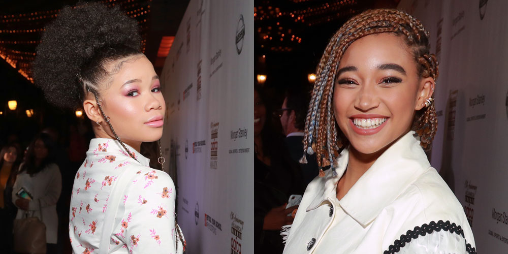 Storm Reid & Her Neon Heels Honor Amandla Stenberg at AAFCA Awards 2019 ...