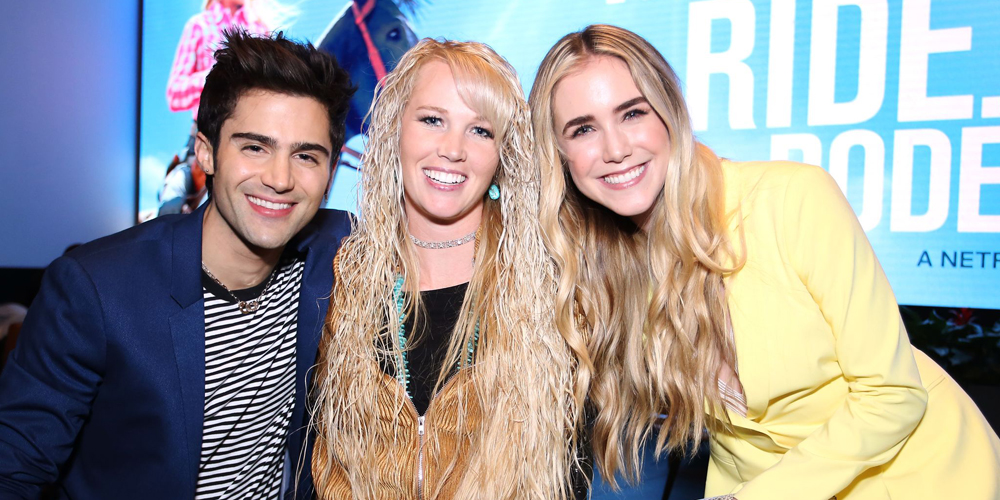 Max Ehrich & Spencer Locke Celebrate New Netflix Film ‘Walk. Ride ...