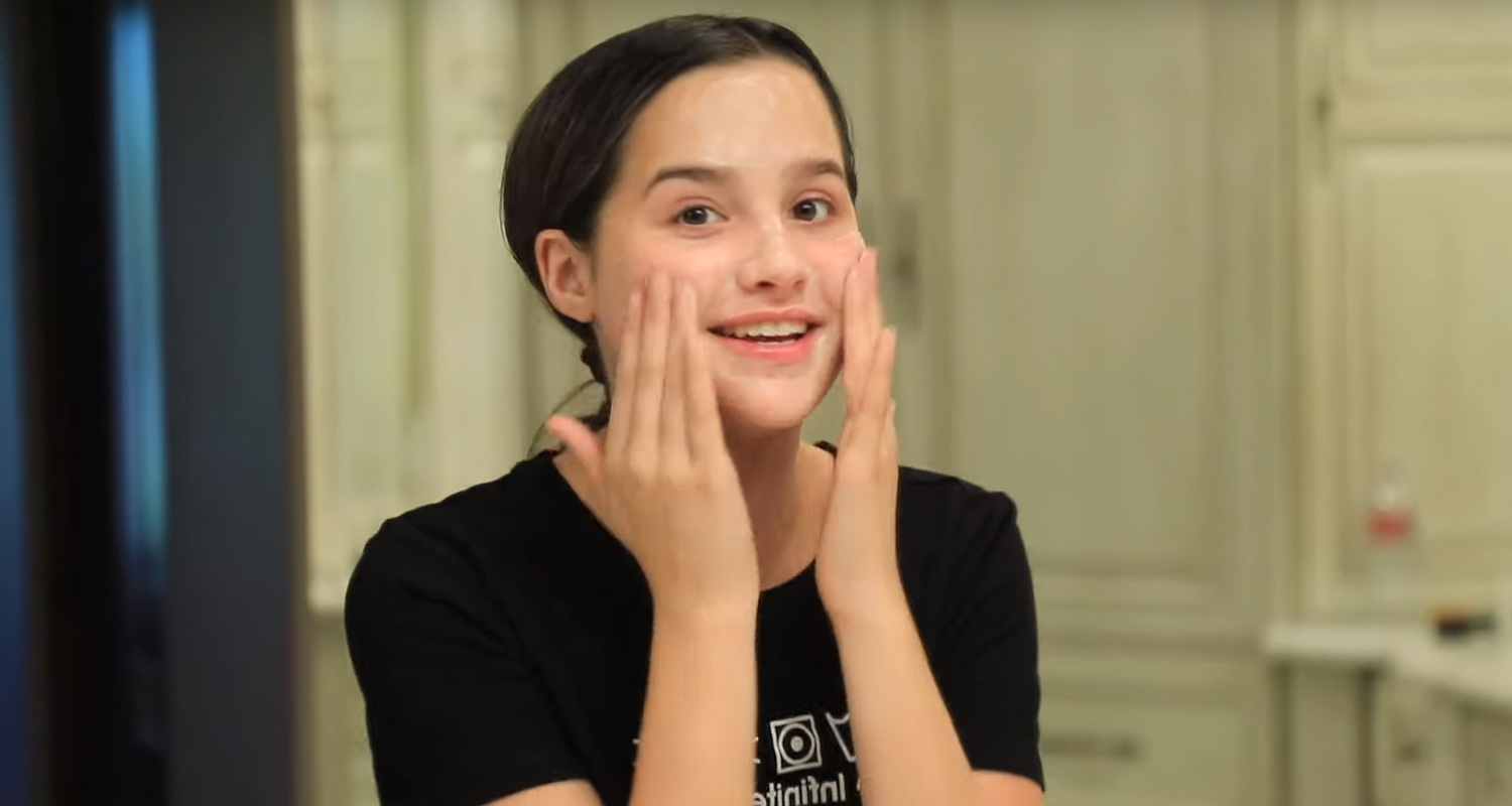 Annie LeBlanc Shares Her Morning Skincare Routine – Watch! | Annie ...
