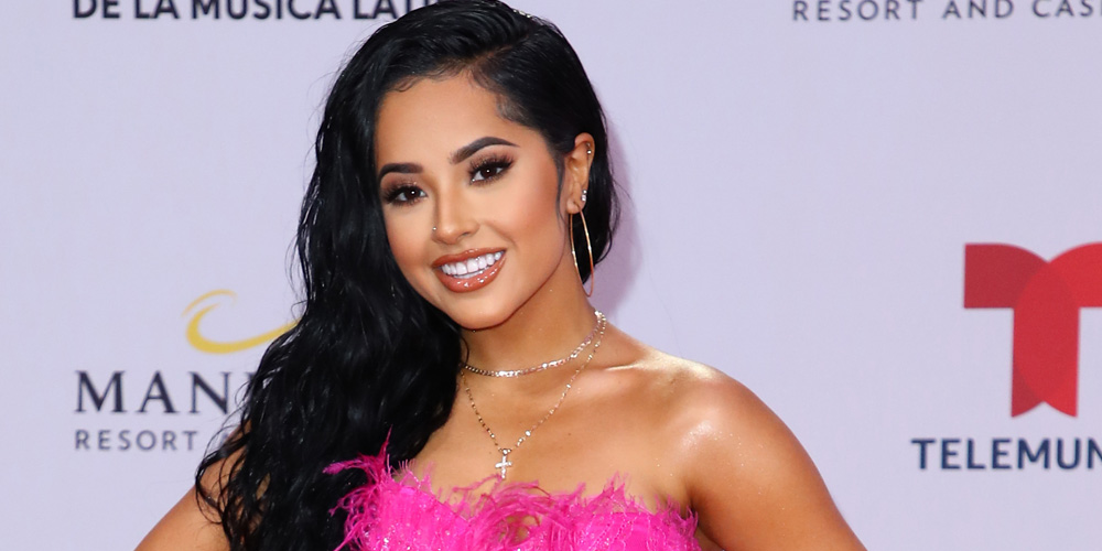 Becky G Nurses Knee Pain After Performing at Billboard Latin Music ...
