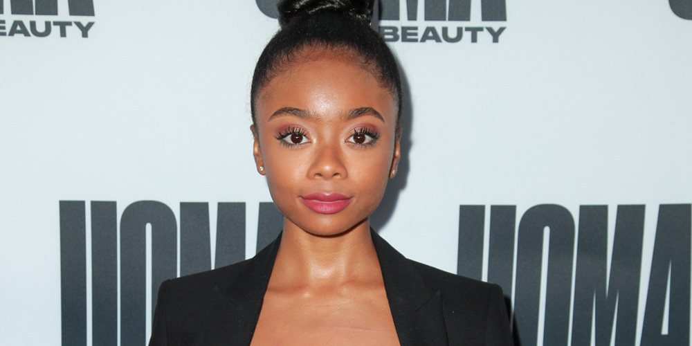 Skai Jackson Dazzles at UOMA Beauty Launch in LA | Skai Jackson | Just ...