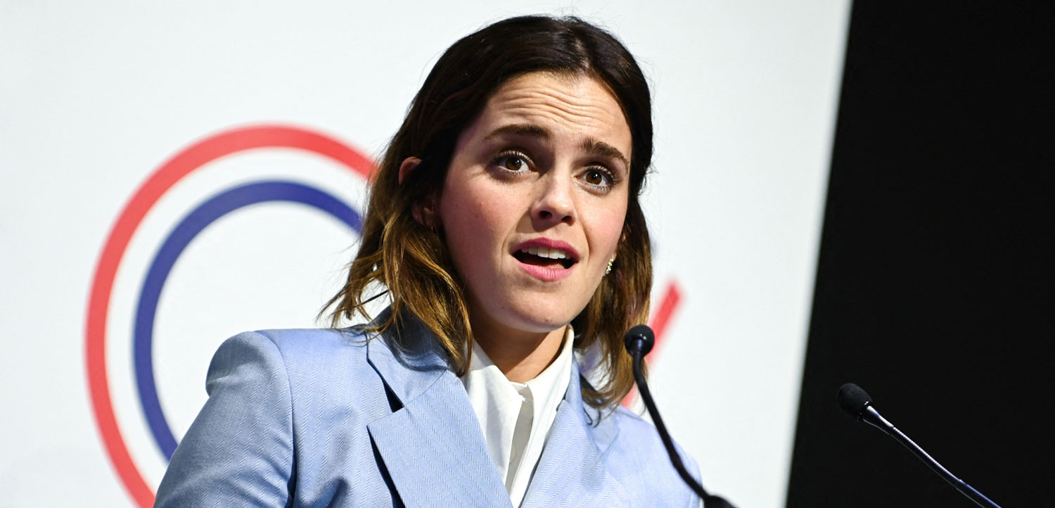 Emma Watson Wears Special Message On Her Back at Gender Equality ...