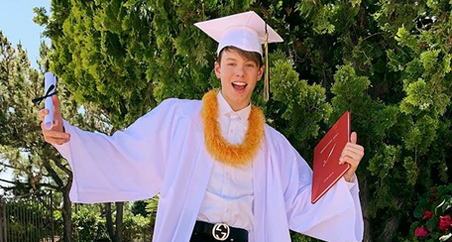 Carson Lueders is a High School Graduate! | Carson Lueders, Isabella ...