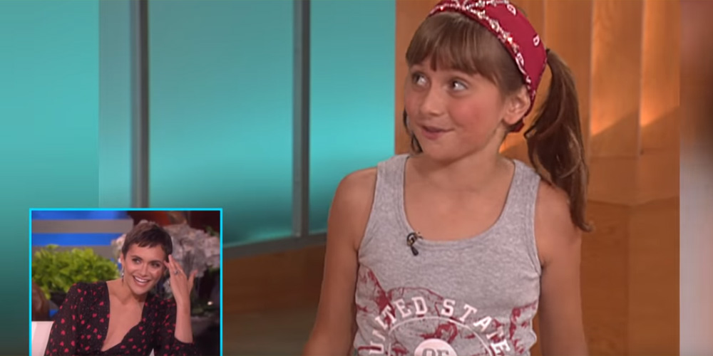 Alyson Stoner Reacts To Her First Appearance on ‘Ellen’ – Watch Here ...