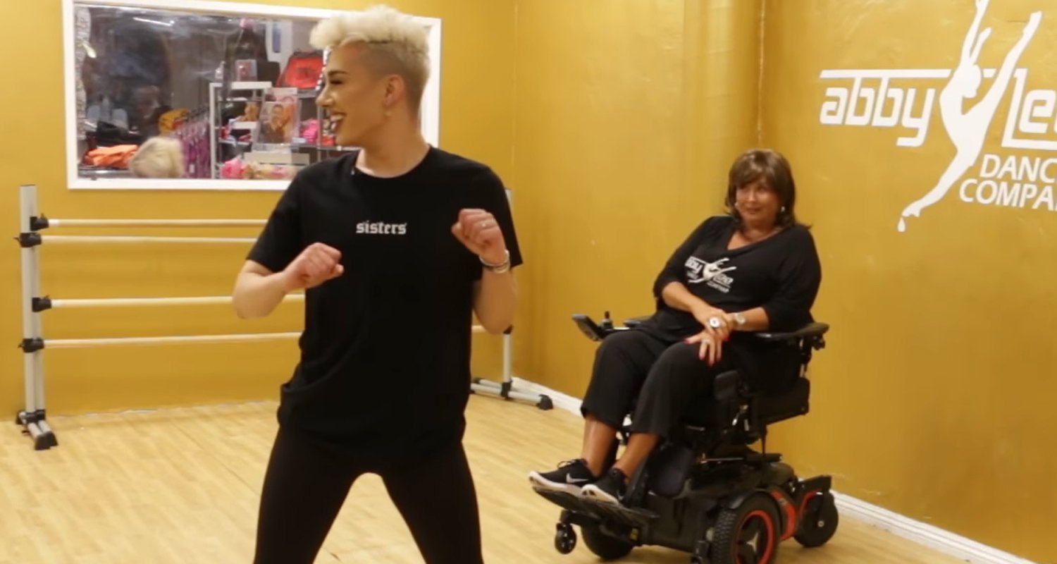 James Charles Gets a Dance Lesson From ‘Dance Mom’s Abby Lee Miller ...