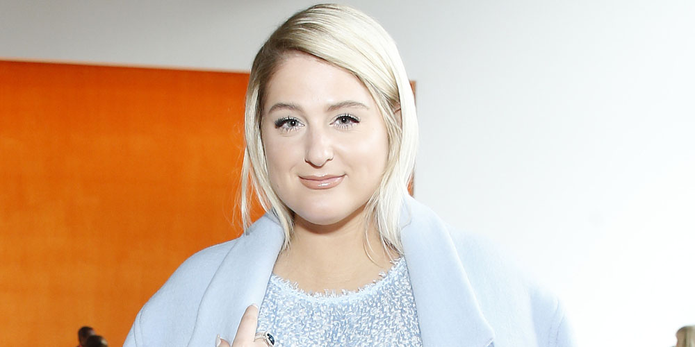 Meghan Trainor Takes Cute Selfies at Sally LaPointe Fashion Show - Just ...