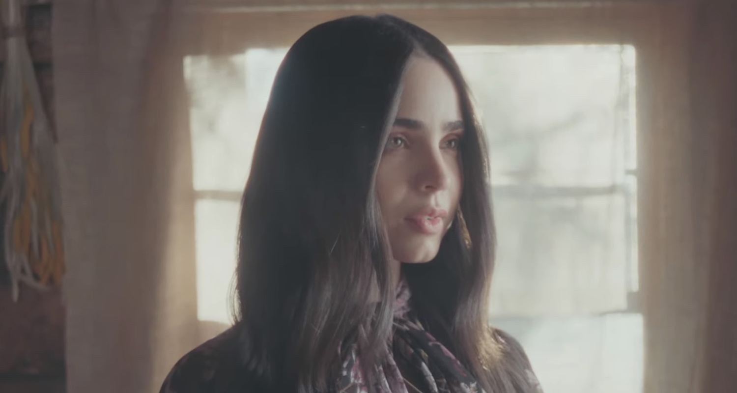 Sofia Carson Heads To The Woods In ‘Grey Area’ Music Video with Grey ...