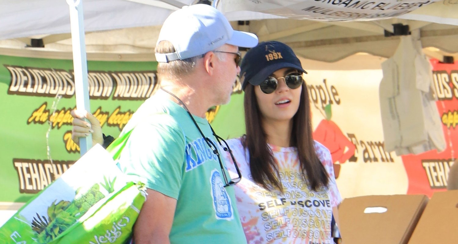 Victoria Justice Hits Up a Farmers Market With Her Dad! | Victoria ...