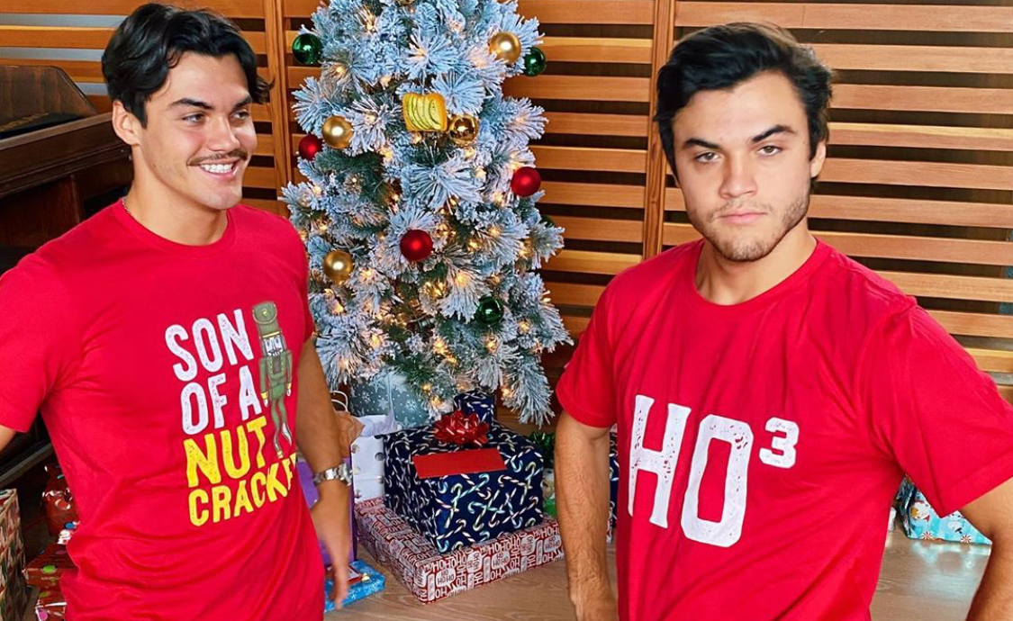 Grayson & Ethan Dolan Wear the Best Christmas Shirts! | 2019 Christmas ...