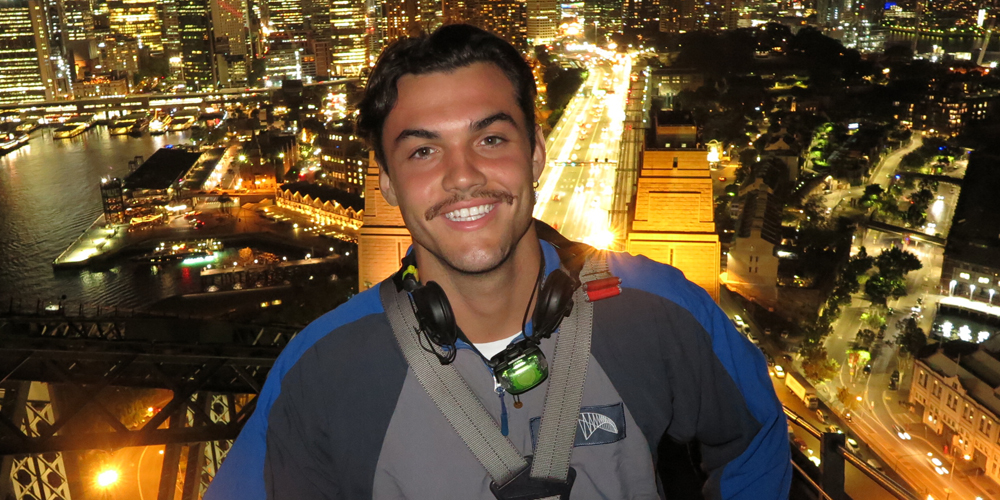 Grayson Dolan Climbs Sydney Harbour Bridge With Friend Samantha Jurman ...