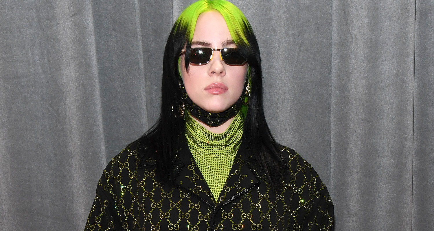 Billie Eilish Dons an Embellished Mask for Grammys 2020! | 2020 Grammys ...