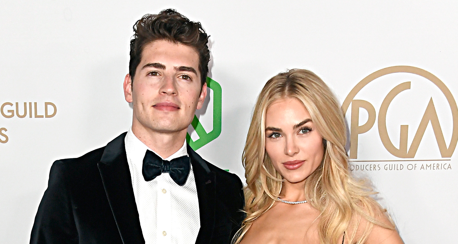Gregg Sulkin & Michelle Randolph Couple Up at Producers Guild Awards ...