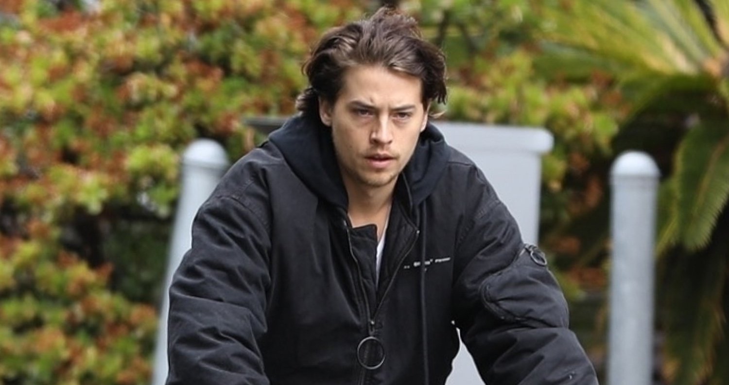 Cole Sprouse Rides His Bike Around His Neighborhood | Cole Sprouse ...