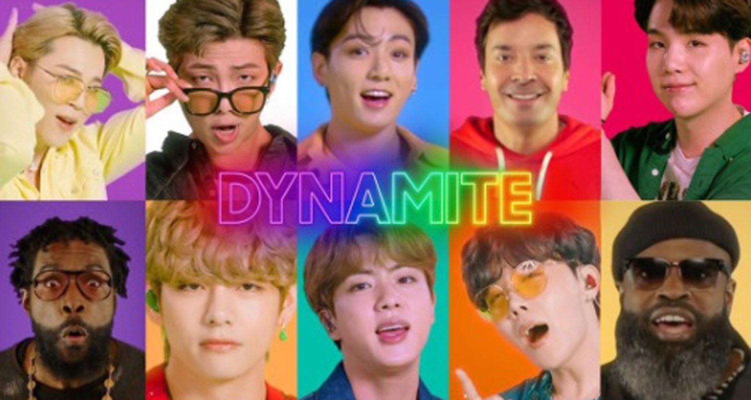 BTS Perform ‘Dynamite’ With Jimmy Fallon & The Roots On ‘The Tonight ...