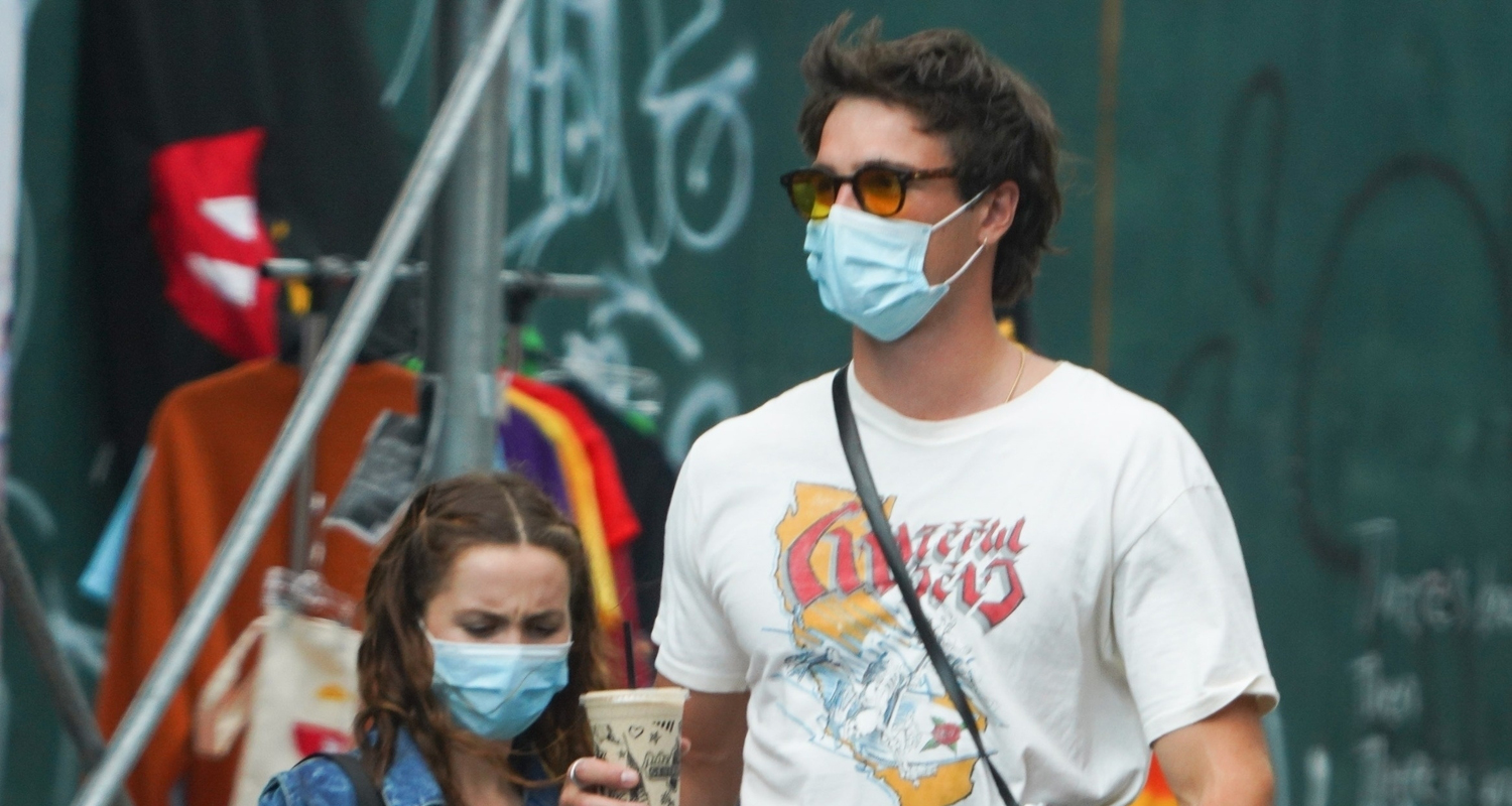 Jacob Elordi Hangs Out With ‘Euphoria’ Co-Star Maude Apatow In NYC ...