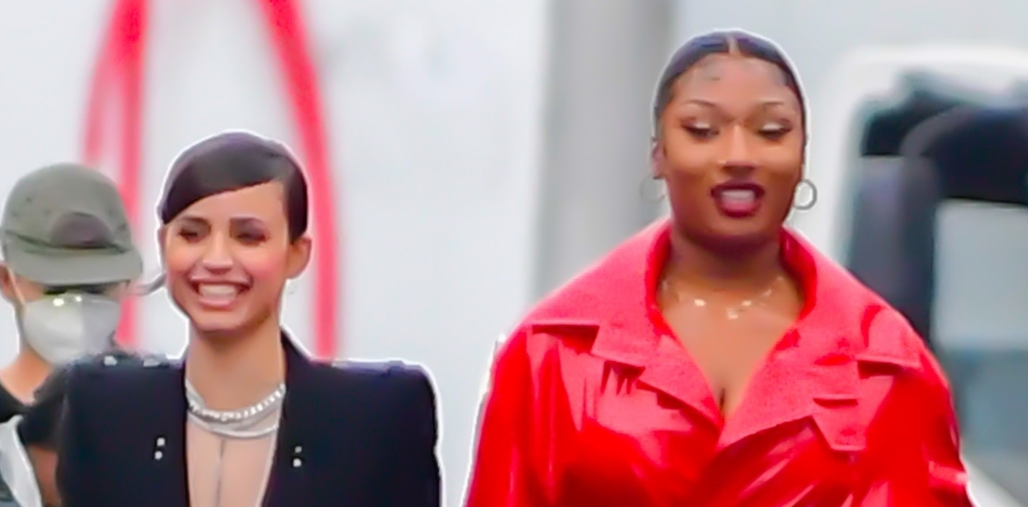 Sofia Carson Joins Megan Thee Stallion in New Revlon Commercial Shoot! | Megan Thee Stallion ...