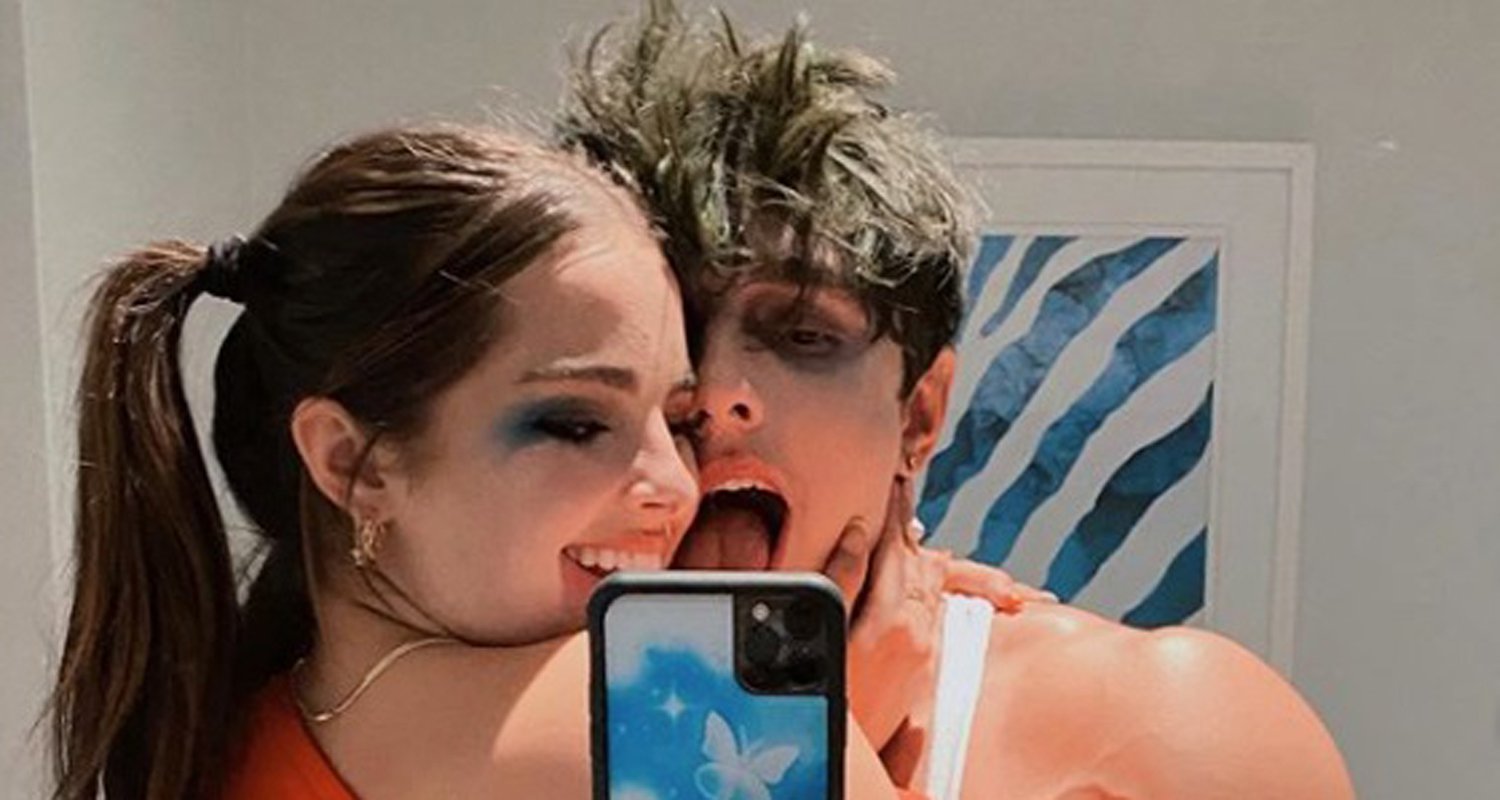 Addison Rae & Bryce Hall Are Definitely Back On, Share Steamy Halloween ...
