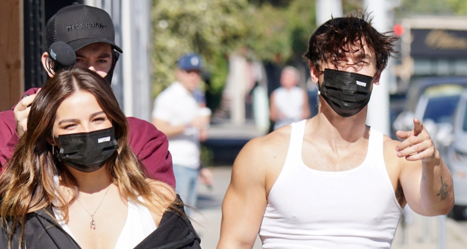 Bryce Hall Carries Addison Rae Over His Shoulder After Weekend Workout ...