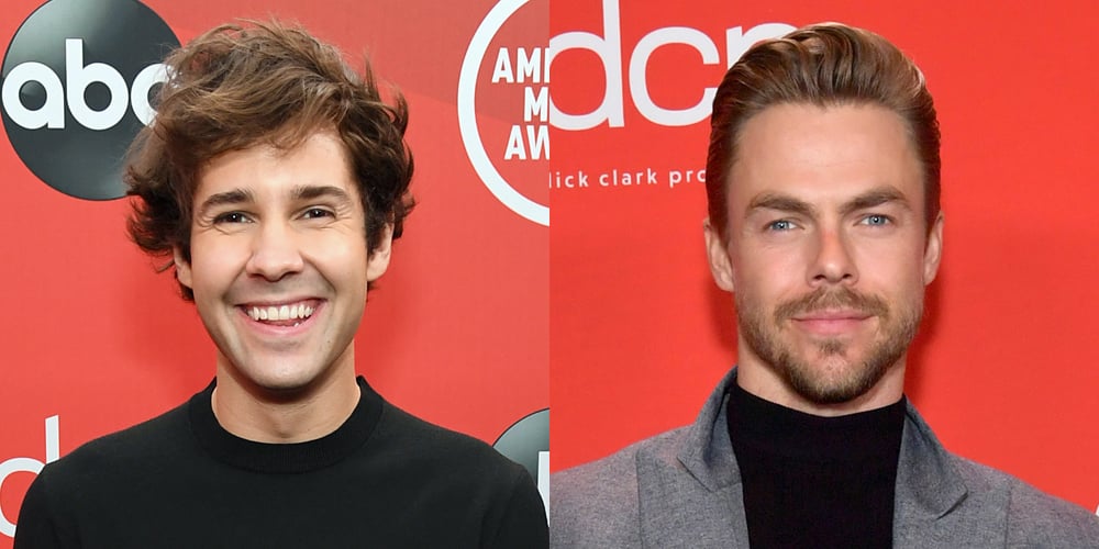 David Dobrik & Derek Hough Step Out For American Music Awards 2020 ...