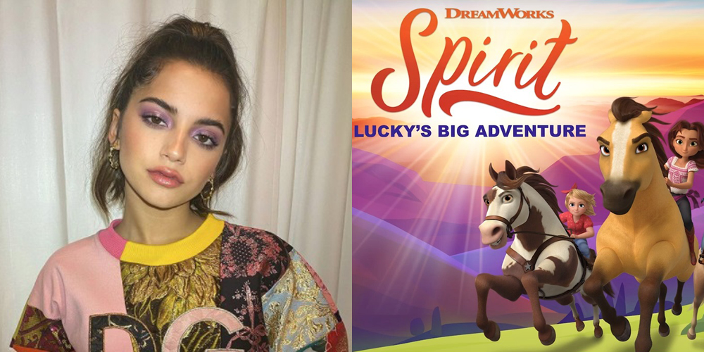 Isabela Merced Reacts To New ‘Spirit Lucky’s Big Adventure’ Game ...