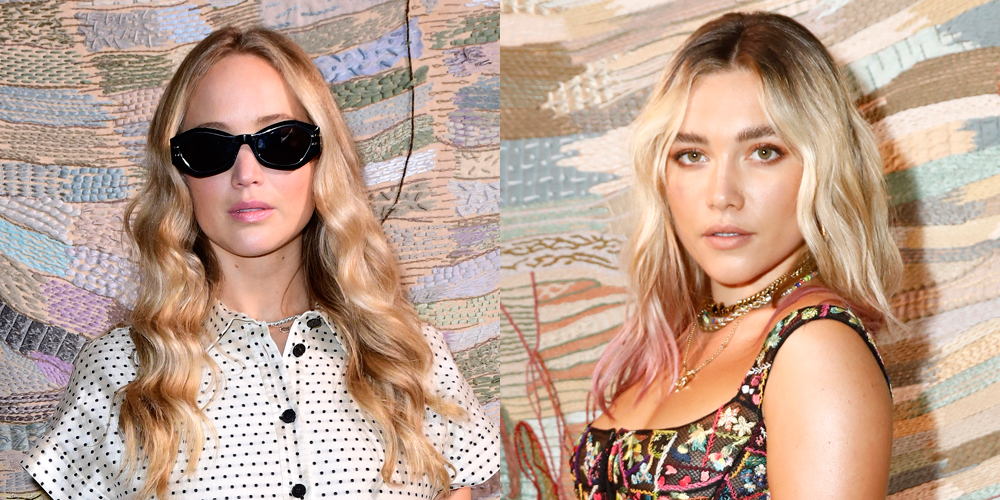 Jennifer Lawrence, Florence Pugh & More Sit Front Row at Christian Dior ...