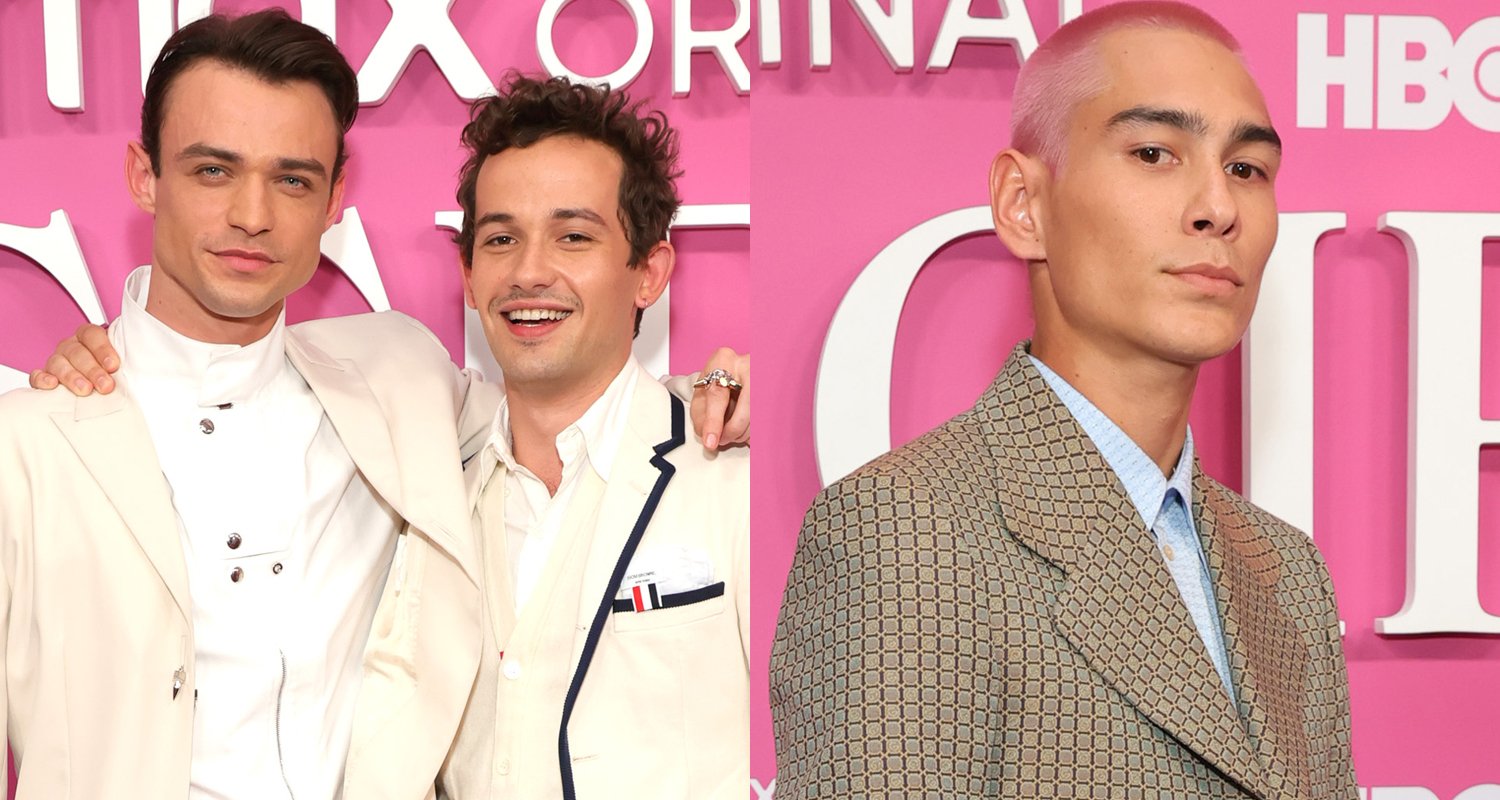 Thomas Doherty Hangs Out With Co Stars Eli Brown And Evan Mock At ‘gossip Girl Premiere Adam