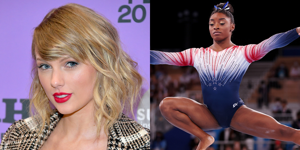 Taylor Swift Cried Watching Simone Biles Perform at the Olympics ...