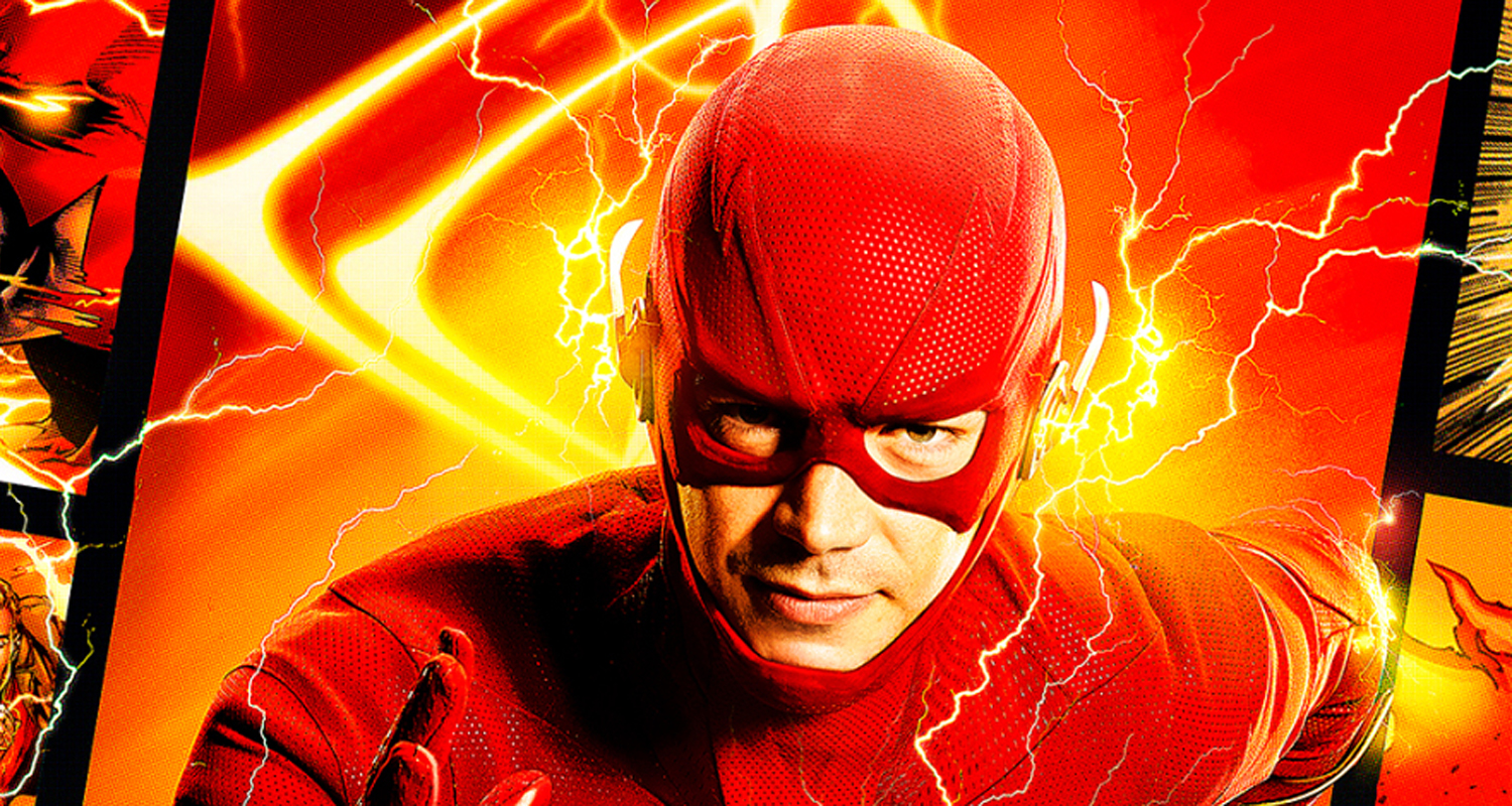 Grant Gustin Debuts New The Flash Season 8 Costume With Gold Boots at ...