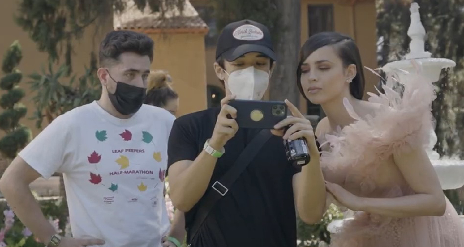 Go Behind the Scenes of Sofia Carson’s ‘Glowin’ Up’ Music Video ...