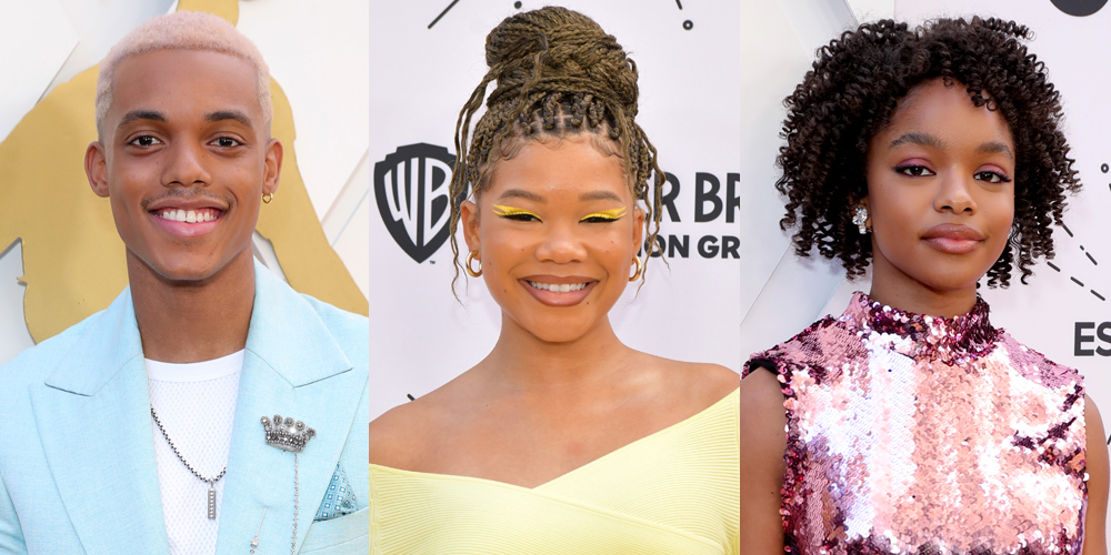 Jabari Banks Shows Off Pink Hair at Essence Awards With Storm Reid ...