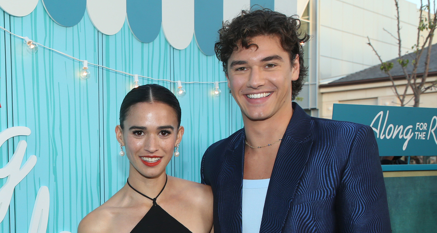 Emma Pasarow & Belmont Cameli Premiere New Netflix Film ‘Along for the ...