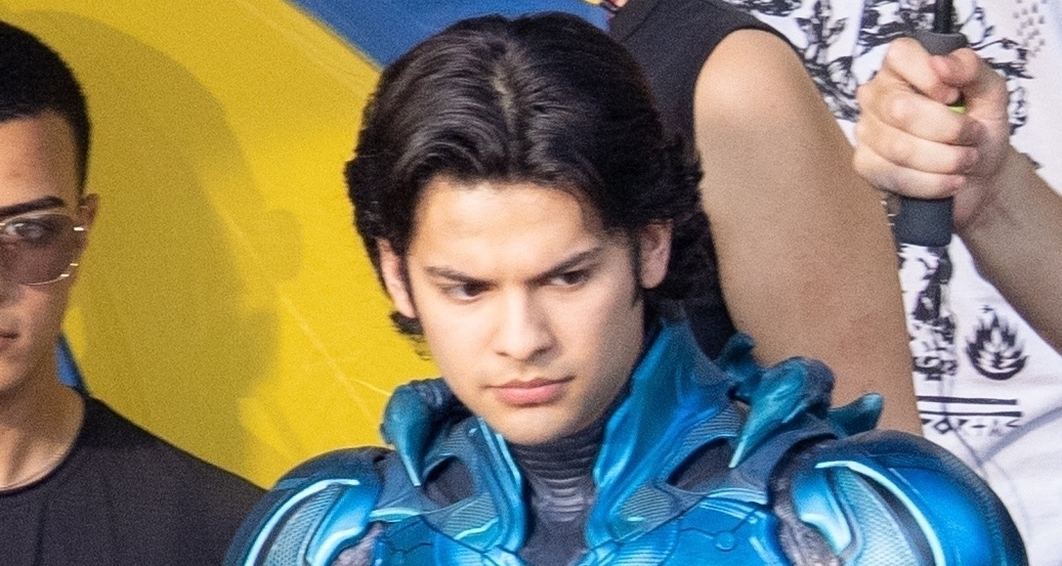 Xolo Maridueña Gets Into Full Costume On the Set of ‘Blue Beetle’ – See The Photos! | Blue ...