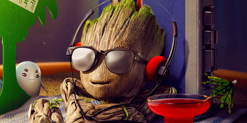 Disney+ Drops Poster & Release Date for ‘I Am Groot’ | Disney, I Am ...