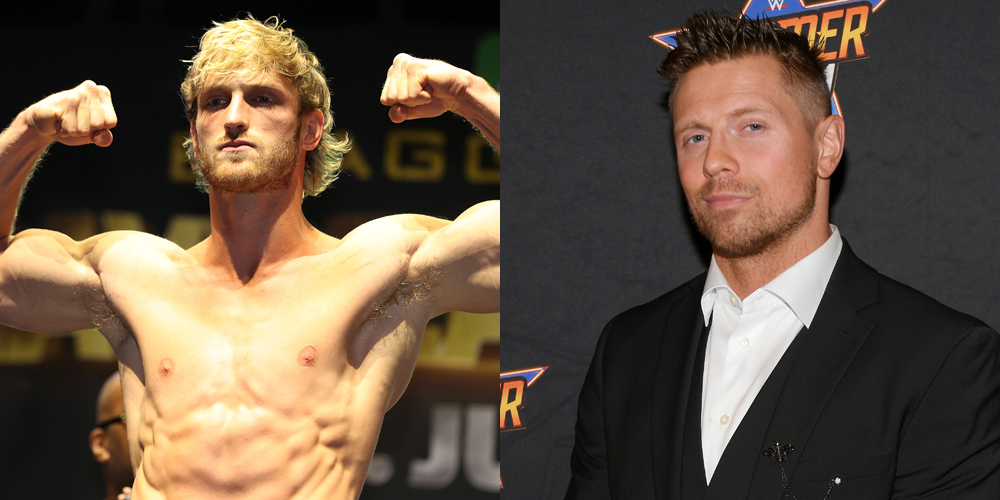 Logan Paul Calls Out The Miz After Signing Multi-Event WWE Contract ...