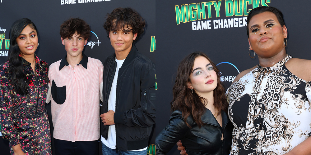 Brady Noon, Luke Islam, Sway Bhatia & More Premiere ‘The Mighty Ducks ...