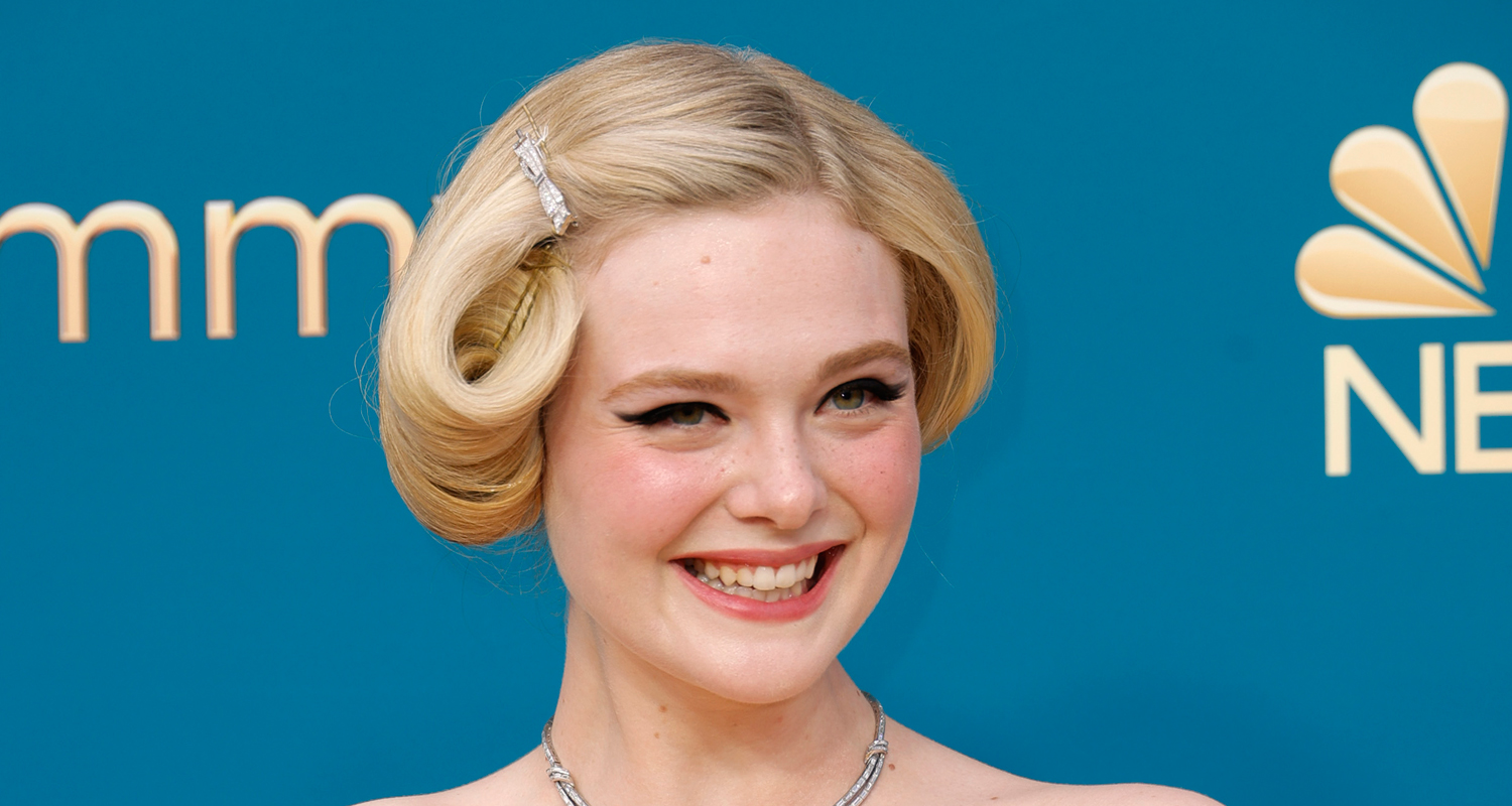 Elle Fanning Dazzles at the Emmys In Gown Designed By ‘The Great ...