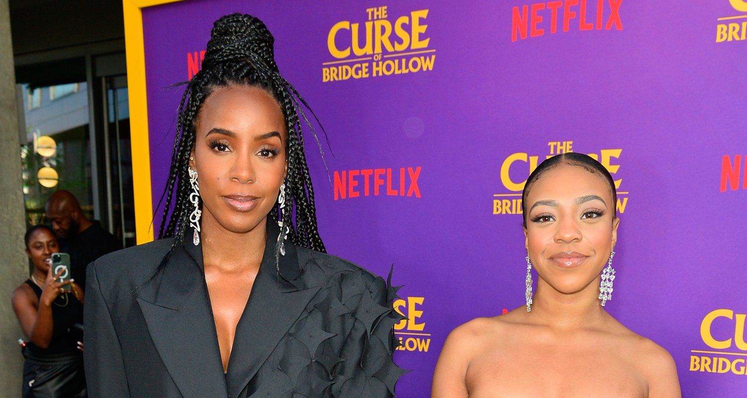 Priah Ferguson & Kelly Rowland Hold Hands at ‘The Curse of Bridge ...