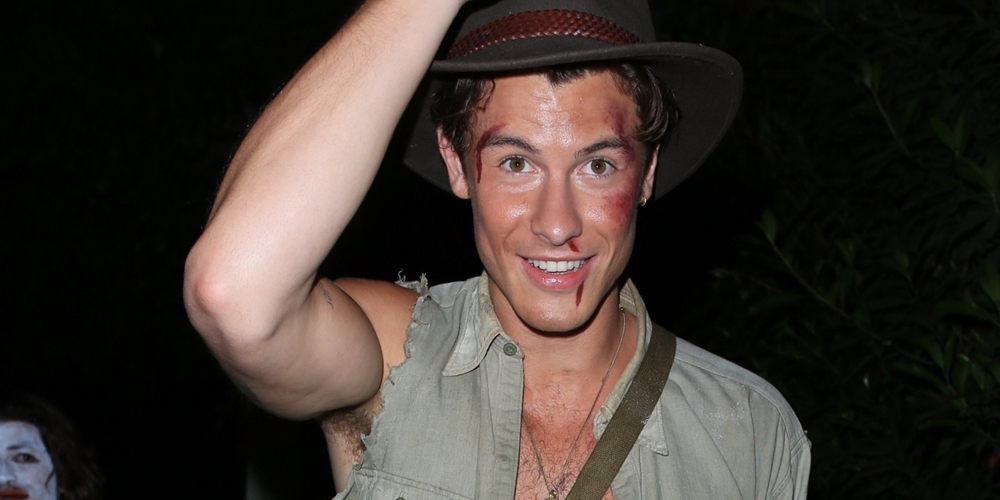 Shawn Mendes Dressed Up as Indiana Jones for Halloween! | Halloween ...