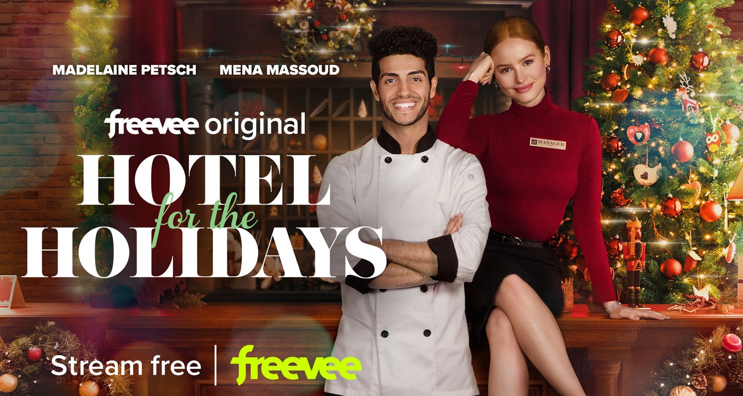 Madelaine Petsch & Mena Massoud Star In ‘Hotel for the Holidays ...