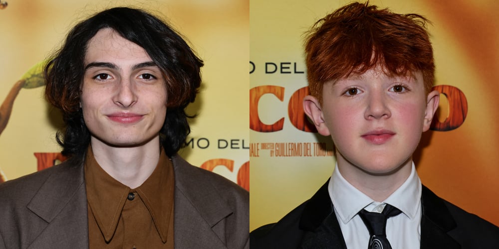 Finn Wolfhard & Gregory Mann Premiere New Movie ‘Guillermo del Toro’s ...