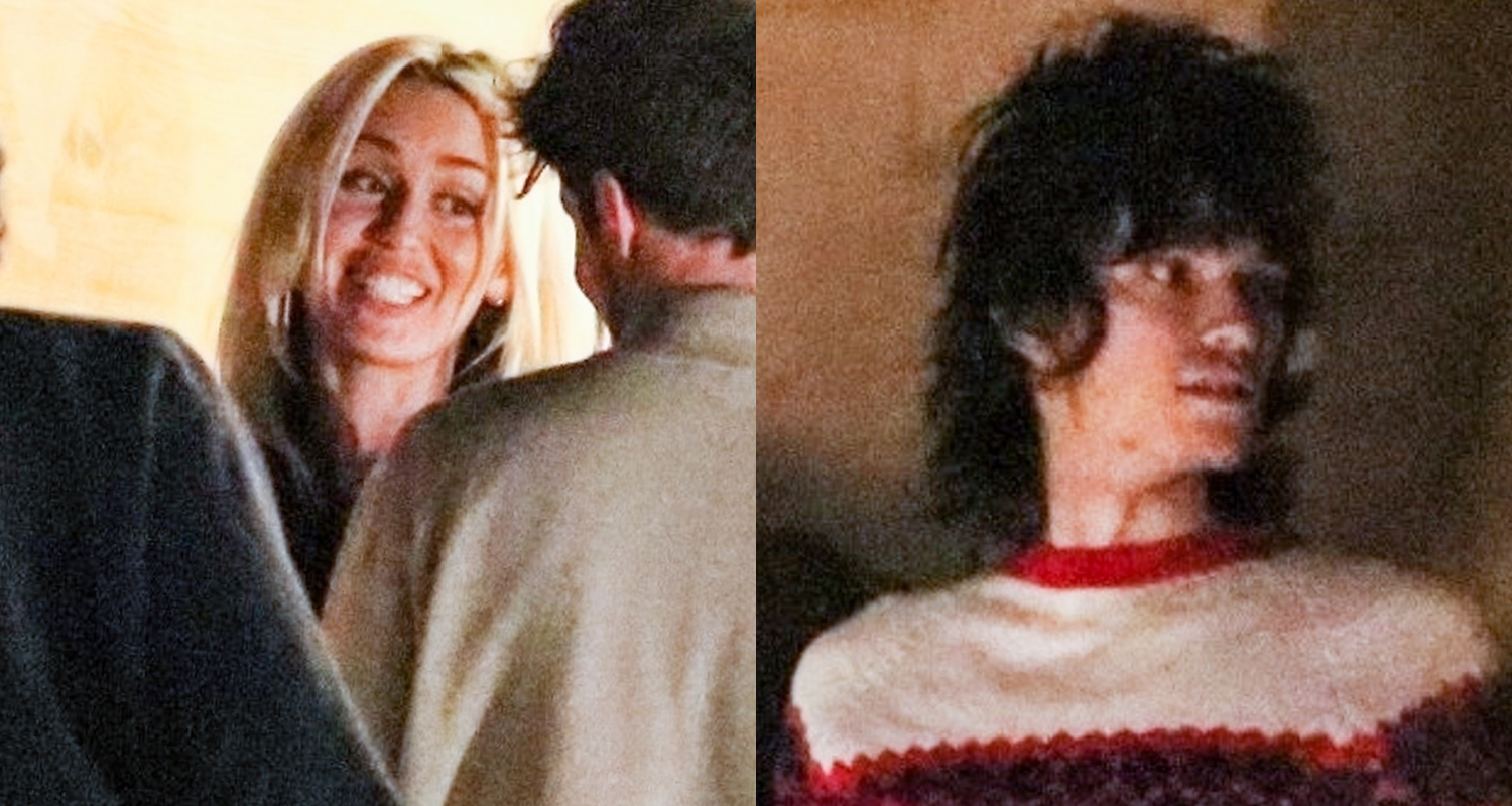 Miley Cyrus & Boyfriend Maxx Morando Met Up with Friends for Dinner ...
